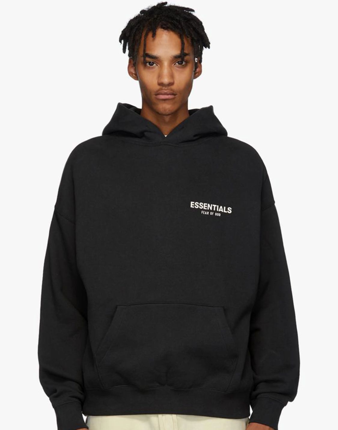 Essentials Hoodie – Fleece Hoodie Black (FW24) – Mafia Store